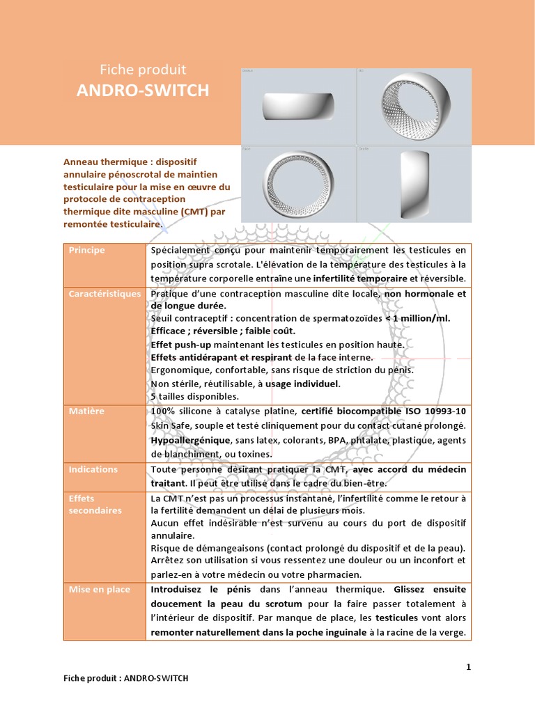 Fiche Produit ANDRO SWITCH | PDF | Développement personnel | Bien-être