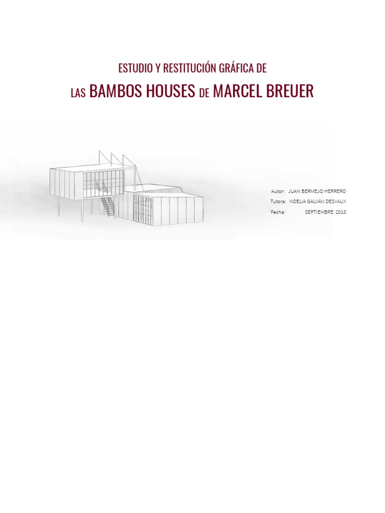 Estudio Gráfico de las Casas BAMBOS | PDF