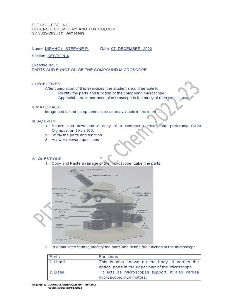 Forensic Chemistry Activity | PDF | Genotype | Blood Type
