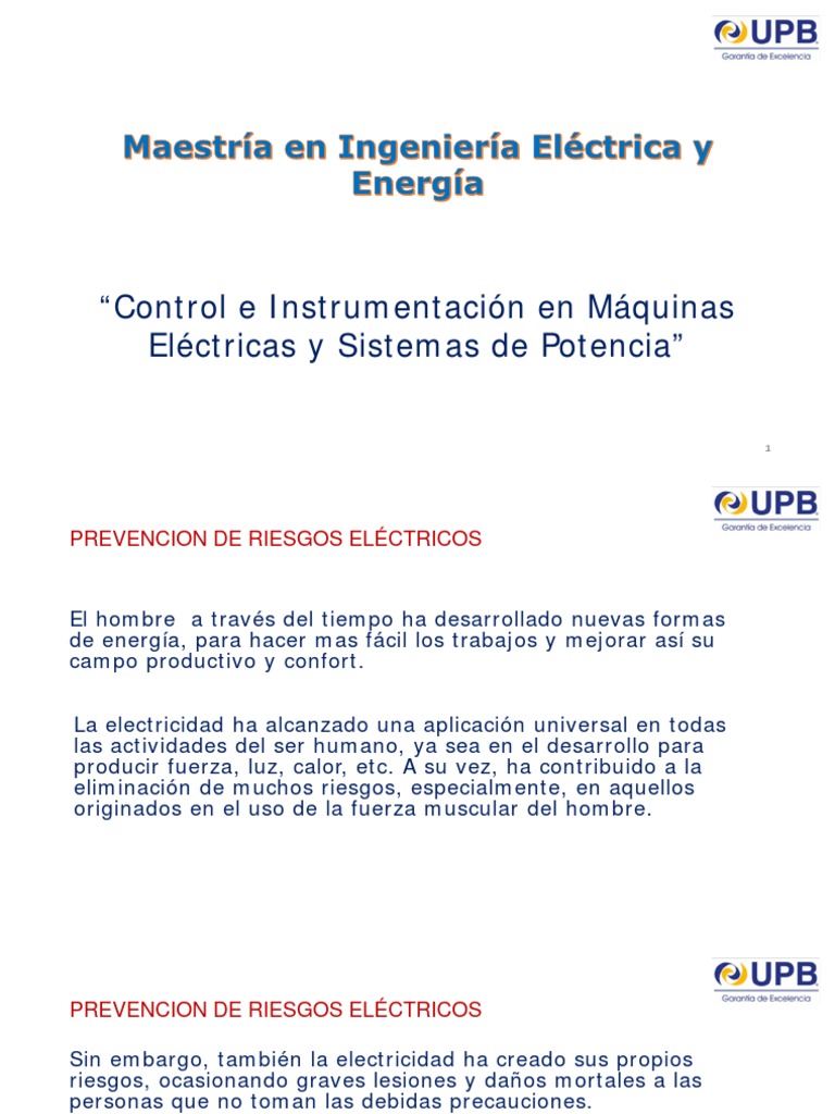 10 Riesgos Electricos Pdf Electricidad Ingenieria Eléctrica