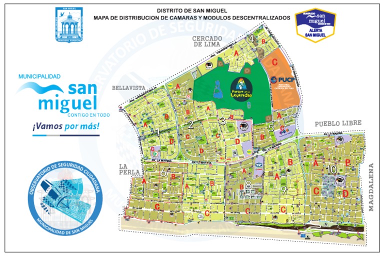 Mapa - Camaras y Modulos - Setiembre-2022 | PDF