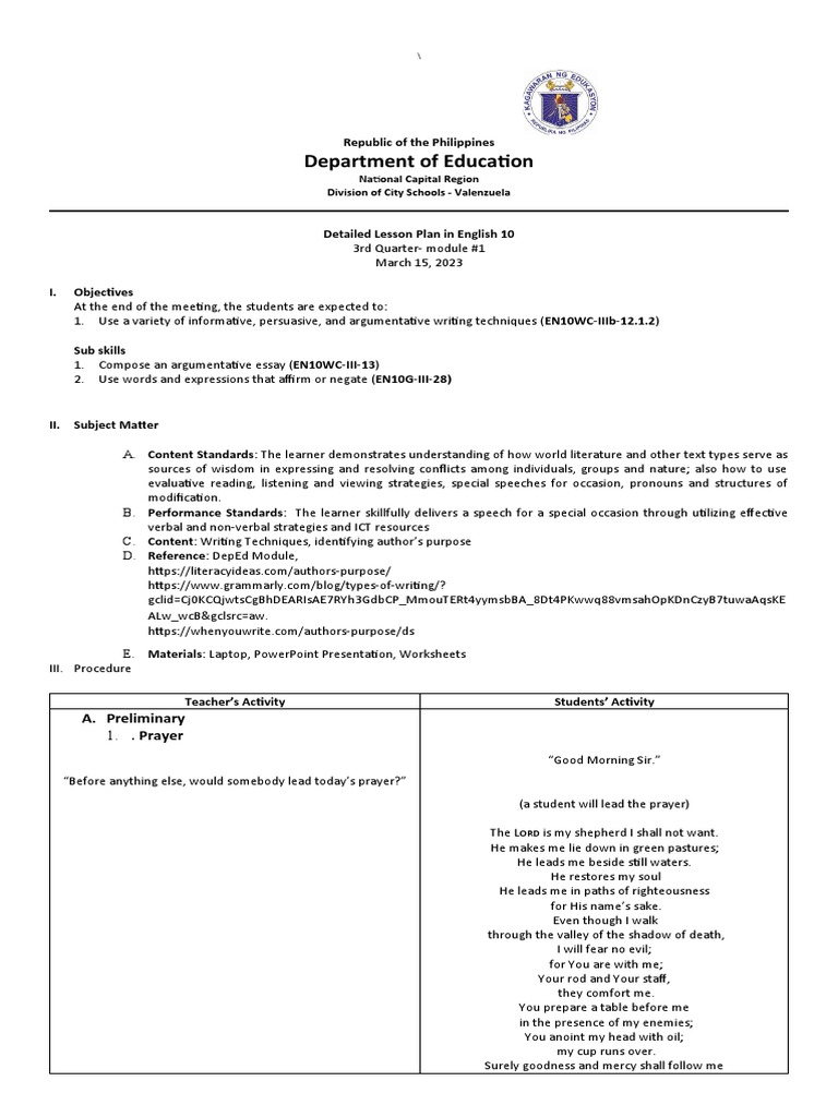 Author's Purpose Monday Lesson | Download Free PDF | Tofu | Sex