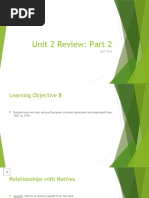 APUSH Unit 2 Review | PDF | Slavery | Atlantic Slave Trade