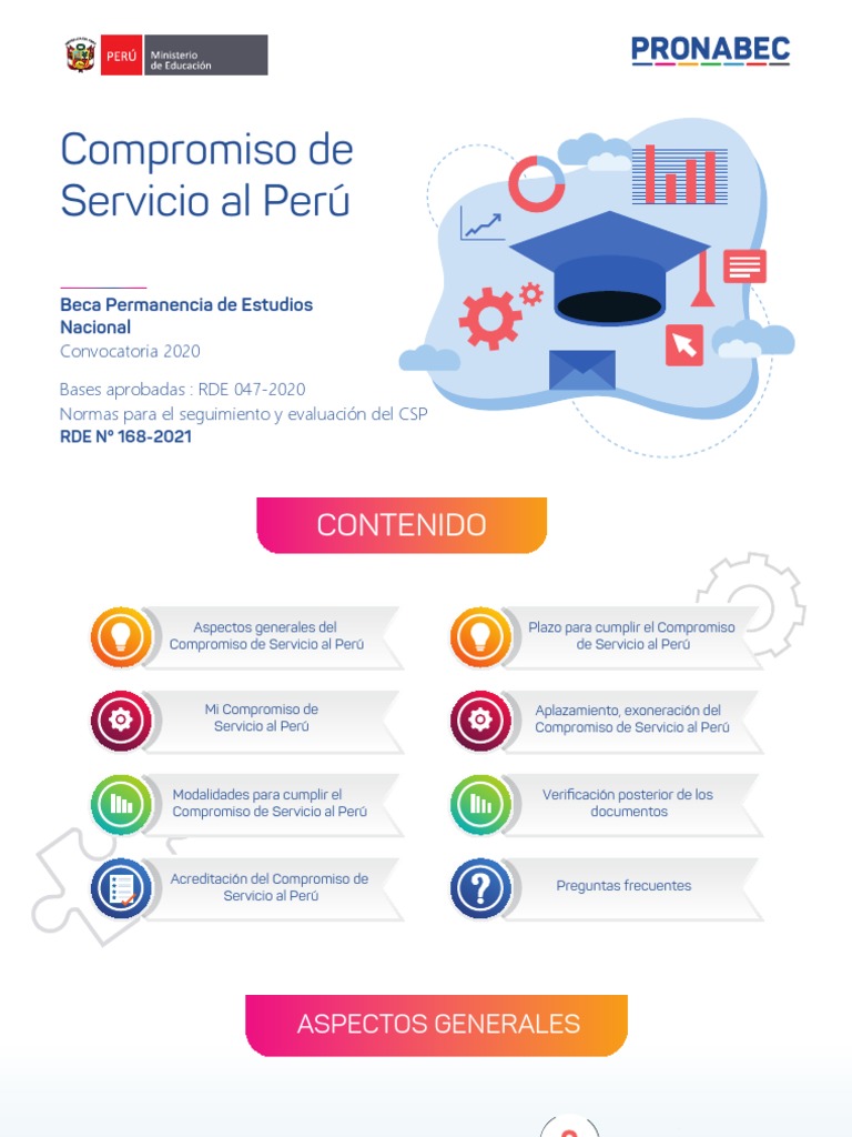 Compromiso de Servicio Al Perú: Beca Permanencia de Estudios Nacional ...