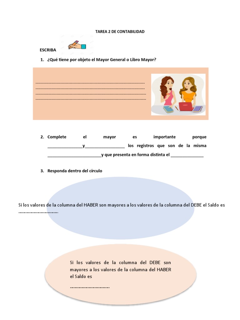 Tarea 2 de Contabilidad Segundo Parcial 1er. Quim | PDF