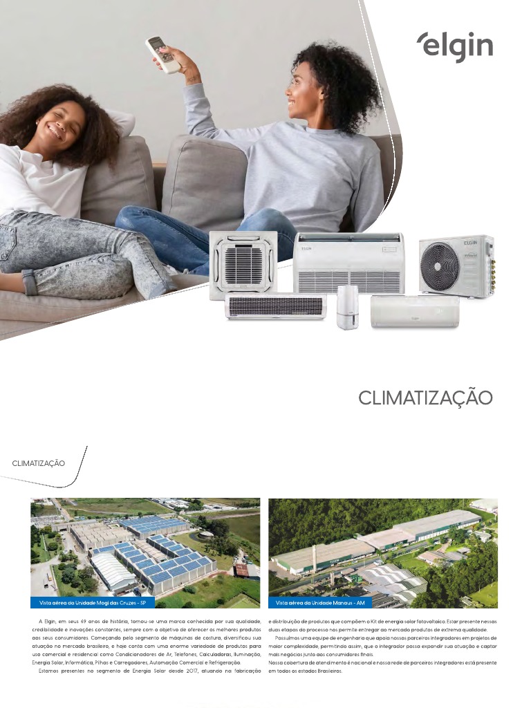 Catalogo Elgin 2022 PDF | PDF | Calor | Ciências Físicas