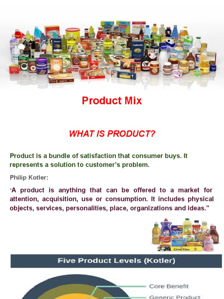 Understanding Product Mix Concepts | PDF | Customer | Marketing