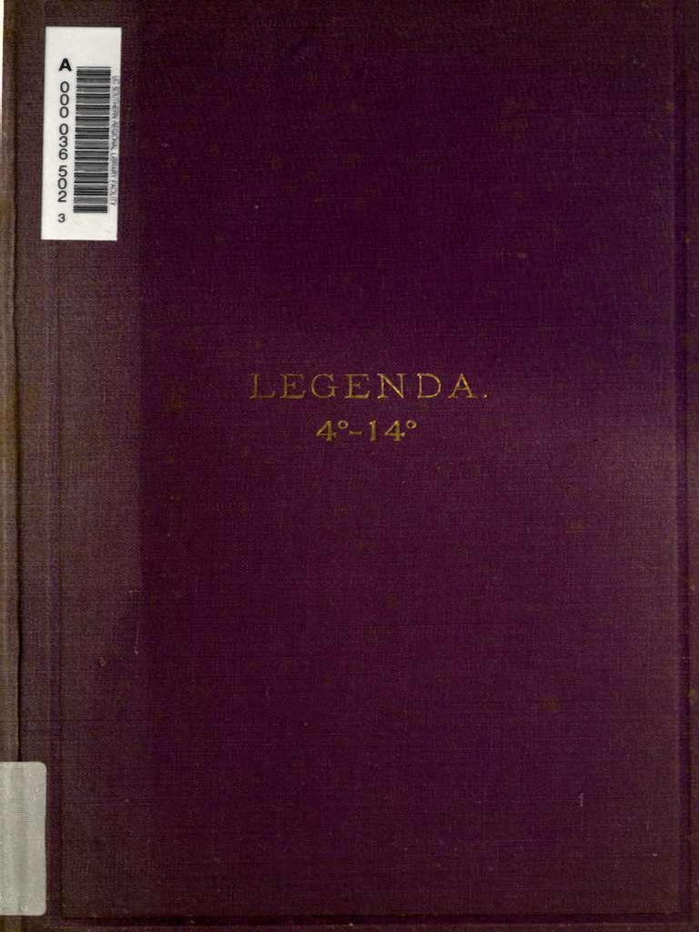 Legenda Lodge of Perfection 4-14 - Albert Pike | PDF | Freemasonry | Truth