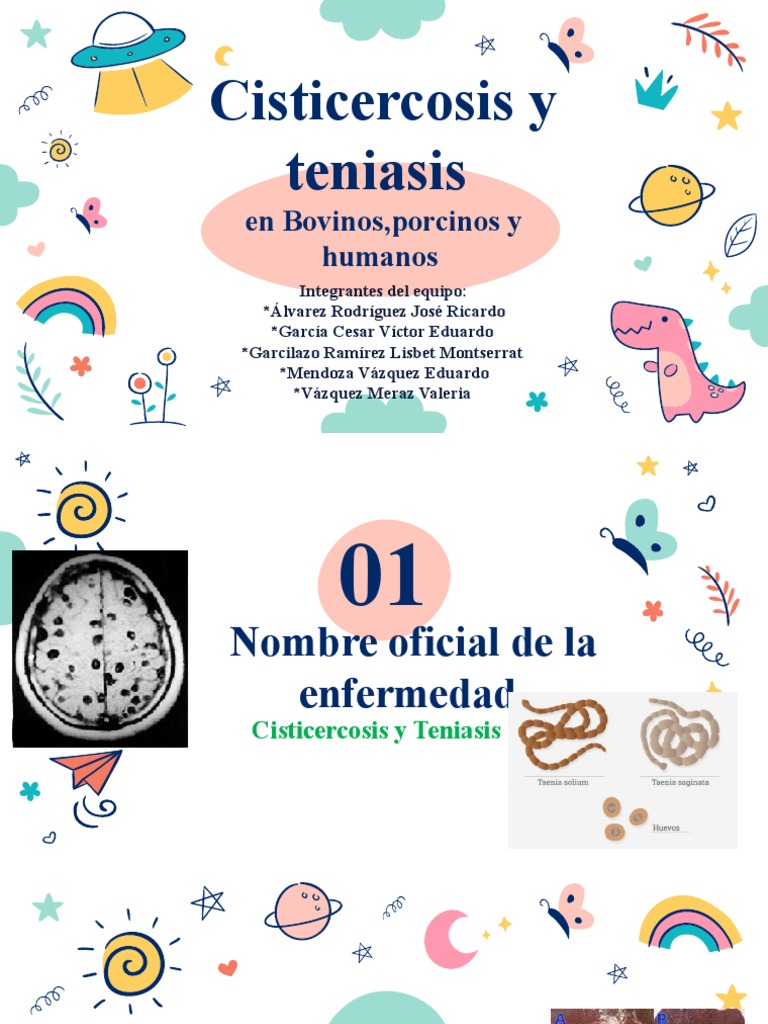 Cisticercosis y Teniasis en Animales y Humanos | PDF | Salud pública ...