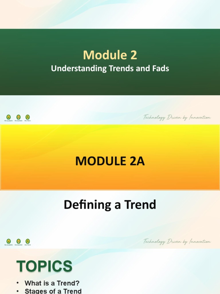 Understanding Trends and Fads | PDF | Business Economics | Economies