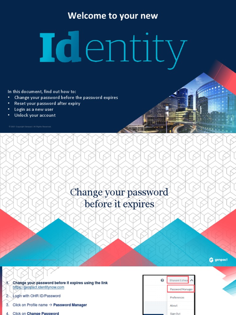 Identity SOP | PDF | Login | Password