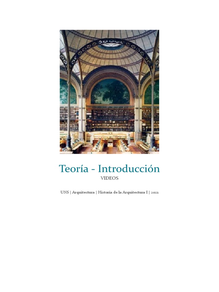 H1-Teoria 1 | PDF | Bóveda (Arquitectura) | Hazme