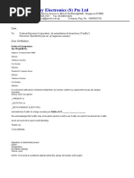 DHL Letter of Acceptance Template | PDF
