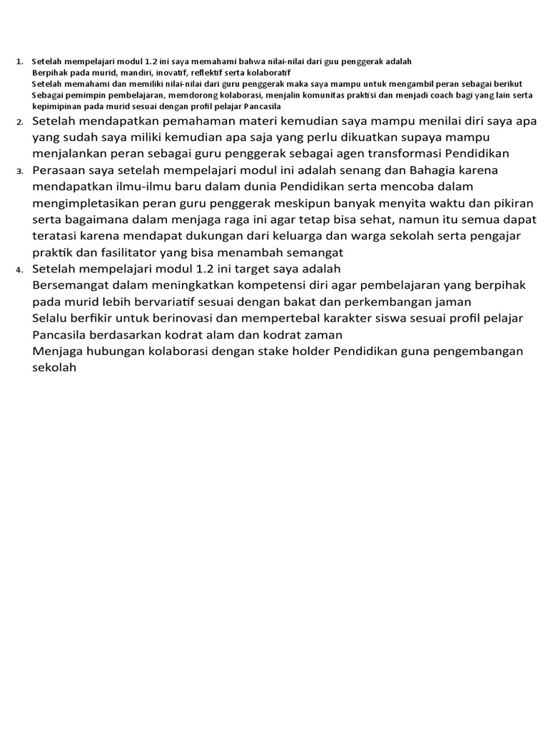Setelah Mempelajari Modul 1 | PDF
