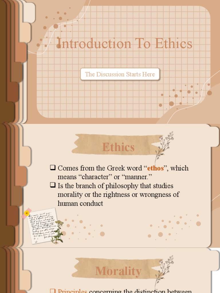 MODULE 1 ETHICS Complete | PDF | Morality | Applied Philosophy