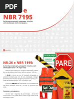 Apresentação NR 26 - Sinalização de Segurança | PDF | Vermelho | Cor