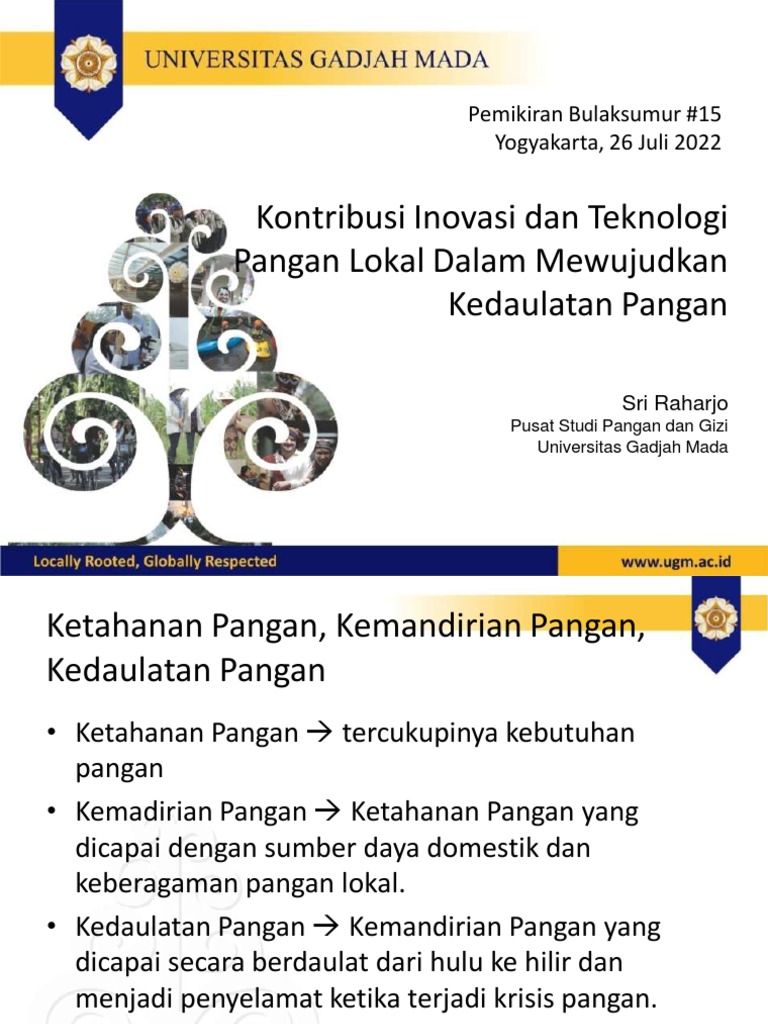 Pemikiran Bulaksumur#15_ 22 Jul 2022-Sri Raharjo.pdf | PDF