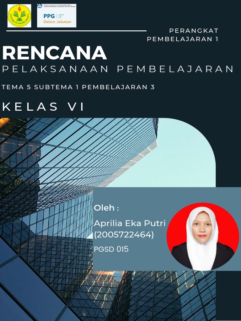 Rencana Aksi 1 Aprilia Eka Putri 2005722464 PGSD 015 | PDF | Karier & Perkembangan