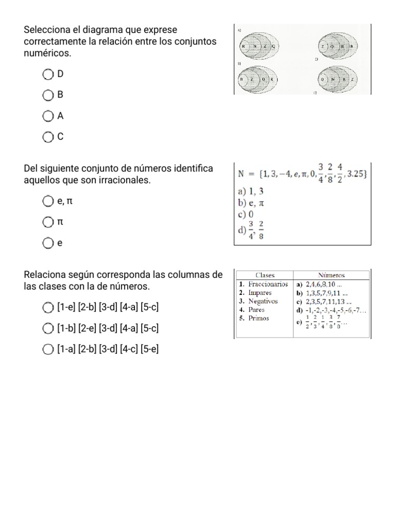 Test Modulo 3 - Representaciones Simbólicas y Algoritmos 1 PDF | PDF ...
