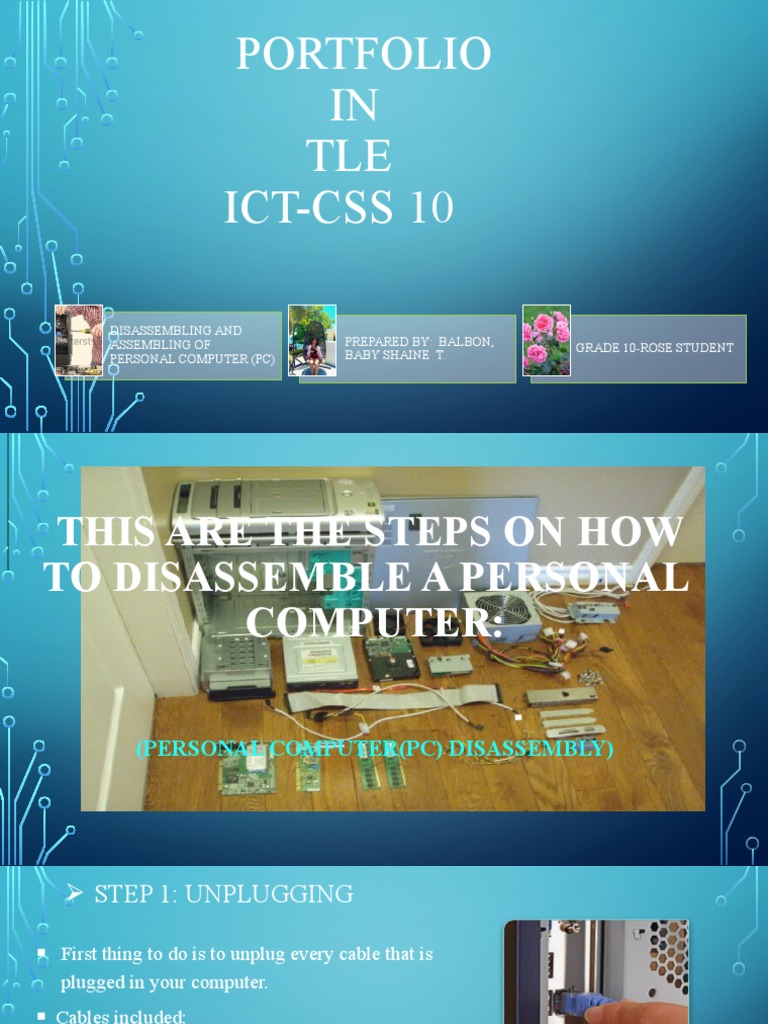Balbon - Baby Shaine TLE-ICT-CSS | PDF | Electrical Connector | Personal Computers