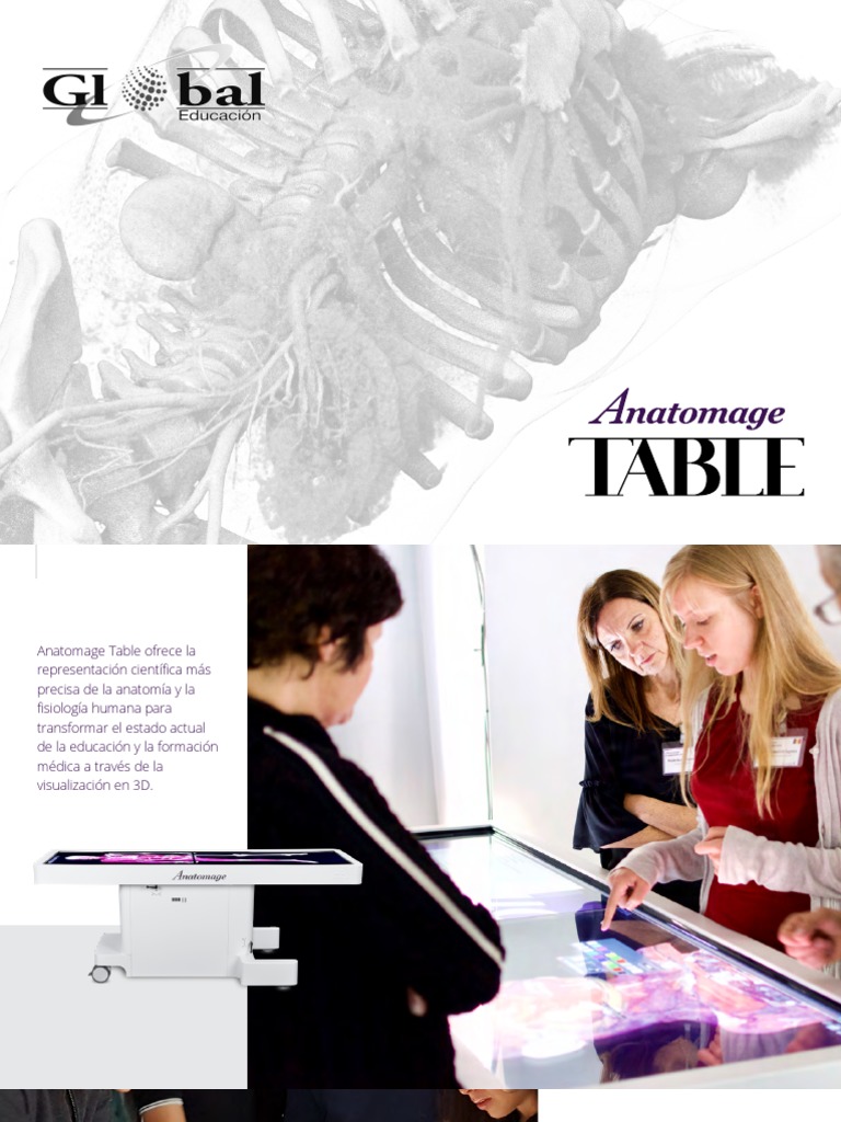 Anatomage Table 8 Brochure | PDF | Anatomía | Fisiología