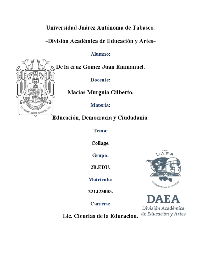 Act5 Planeacion Collage | PDF