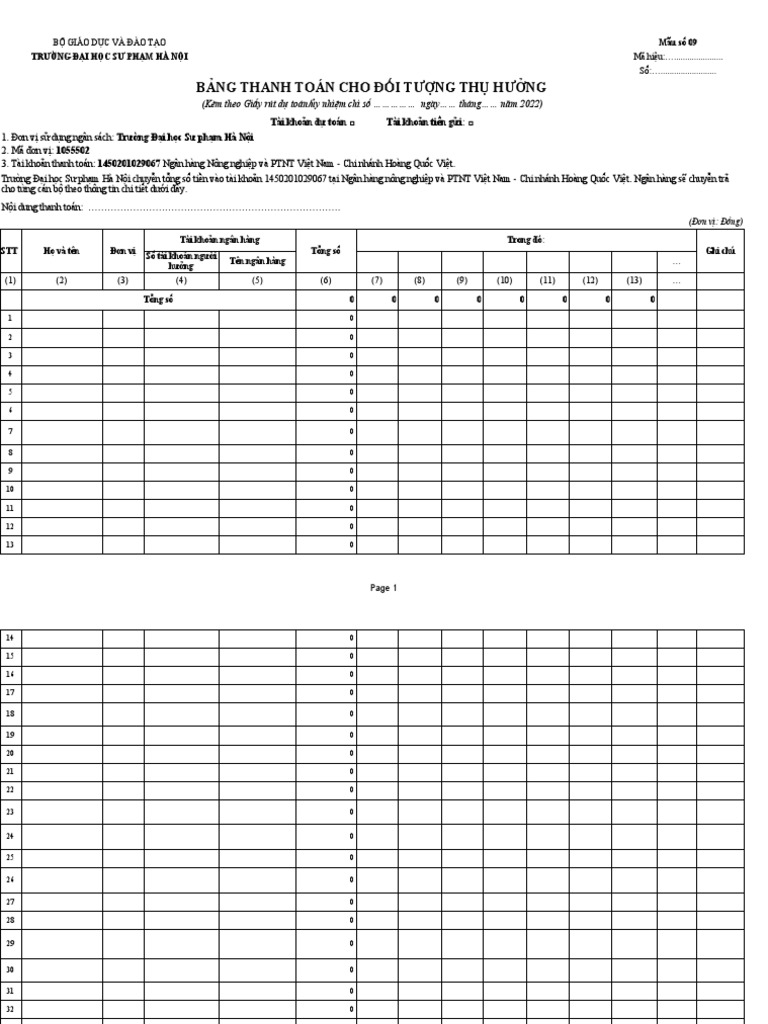 Mẫu 09 Nghị định 11 | PDF