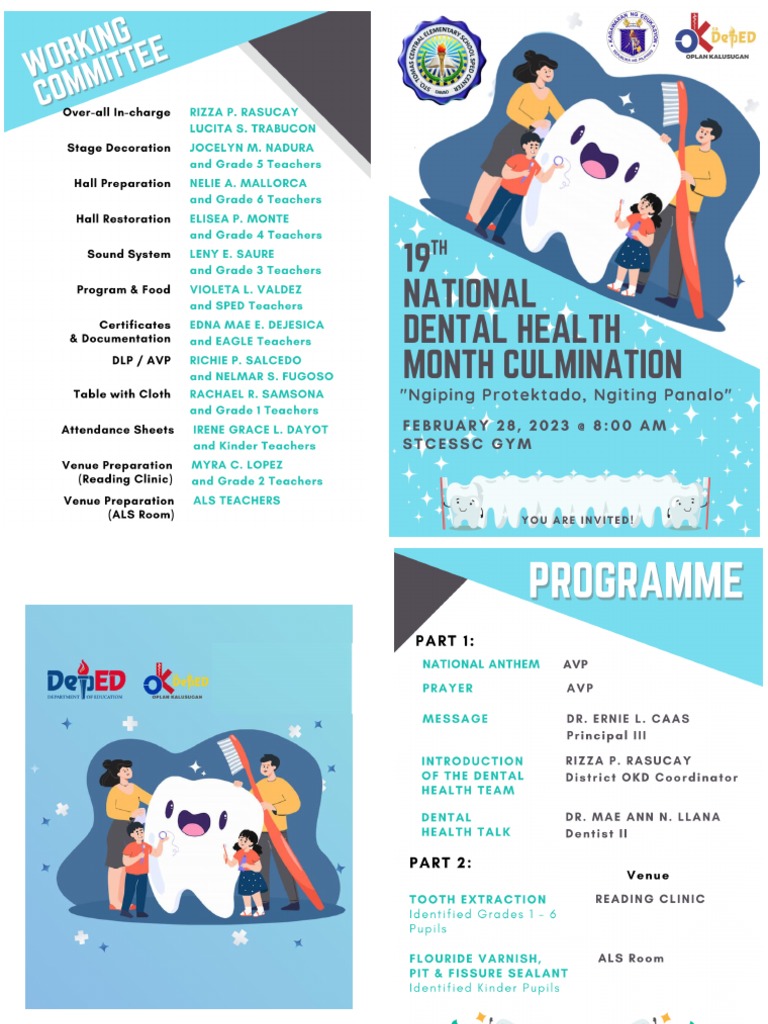 Dental Health Program | PDF