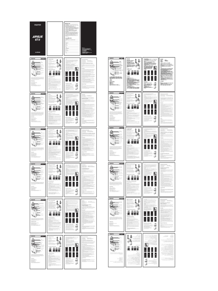 Argus GT Ii User Manual | PDF