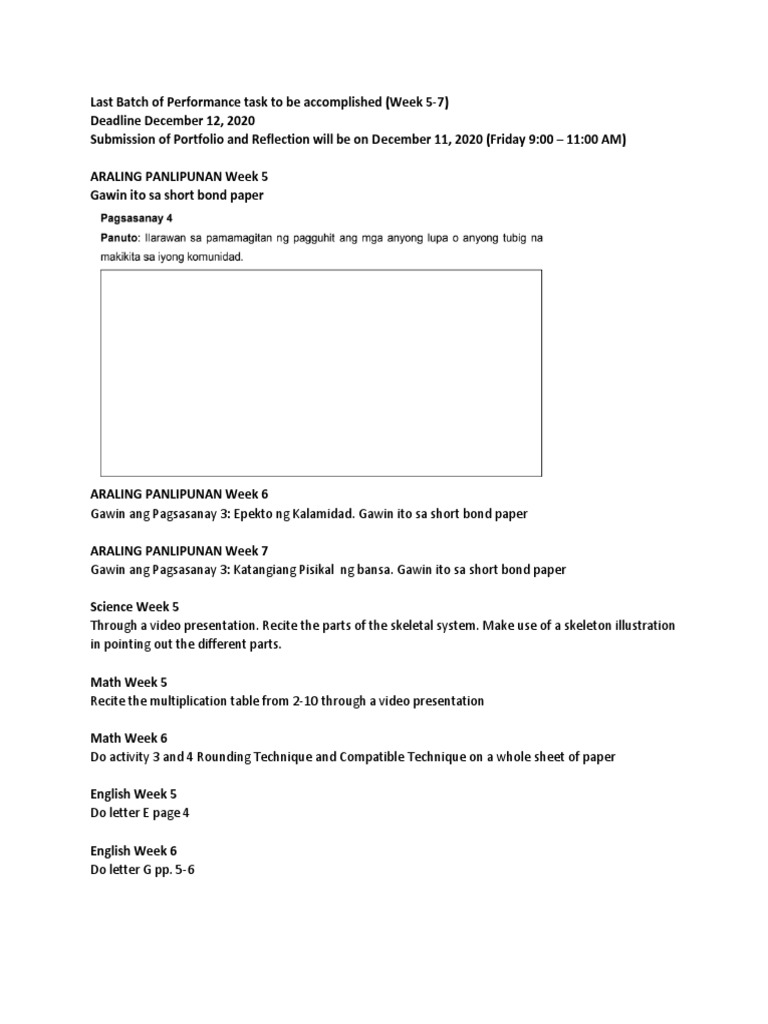 Performance Task Week 5-7 | PDF