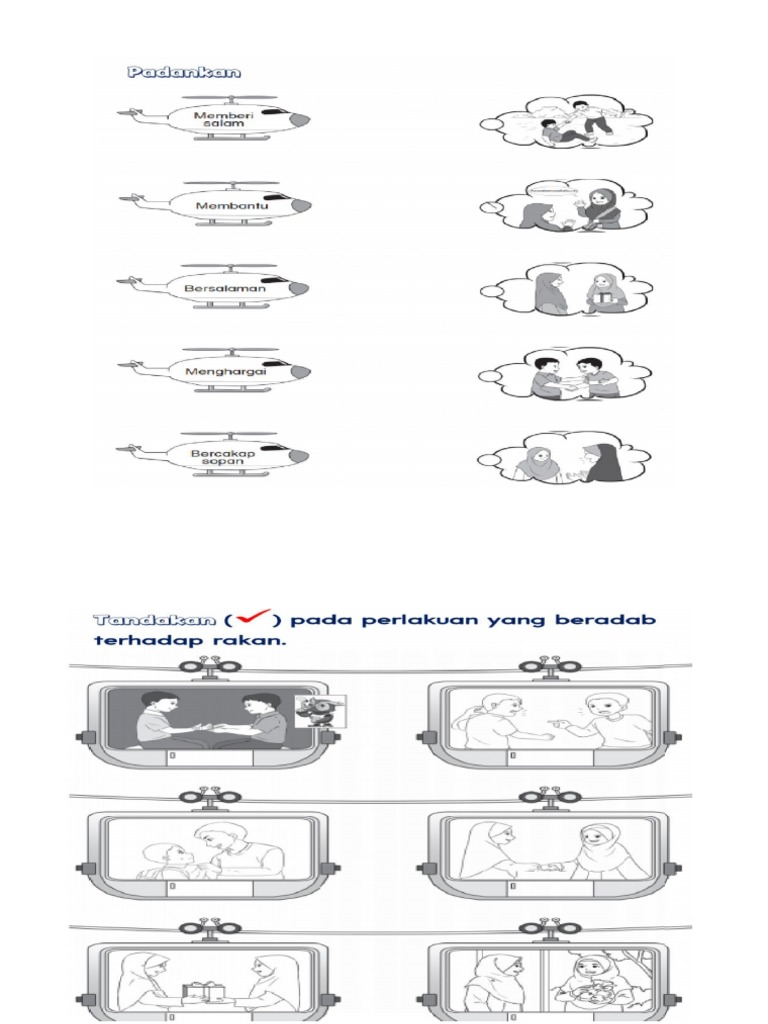 Adab Dengan Rakan | PDF
