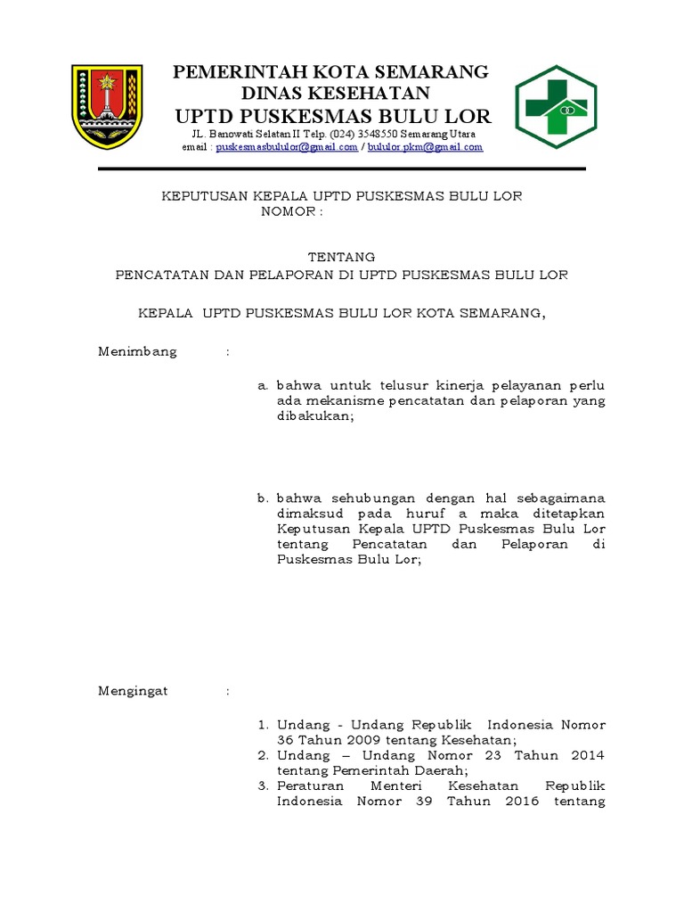2023 SK PENCATATAN DAN PELAPORAN (Tambahan Hepatitis + PKP PTM) | PDF