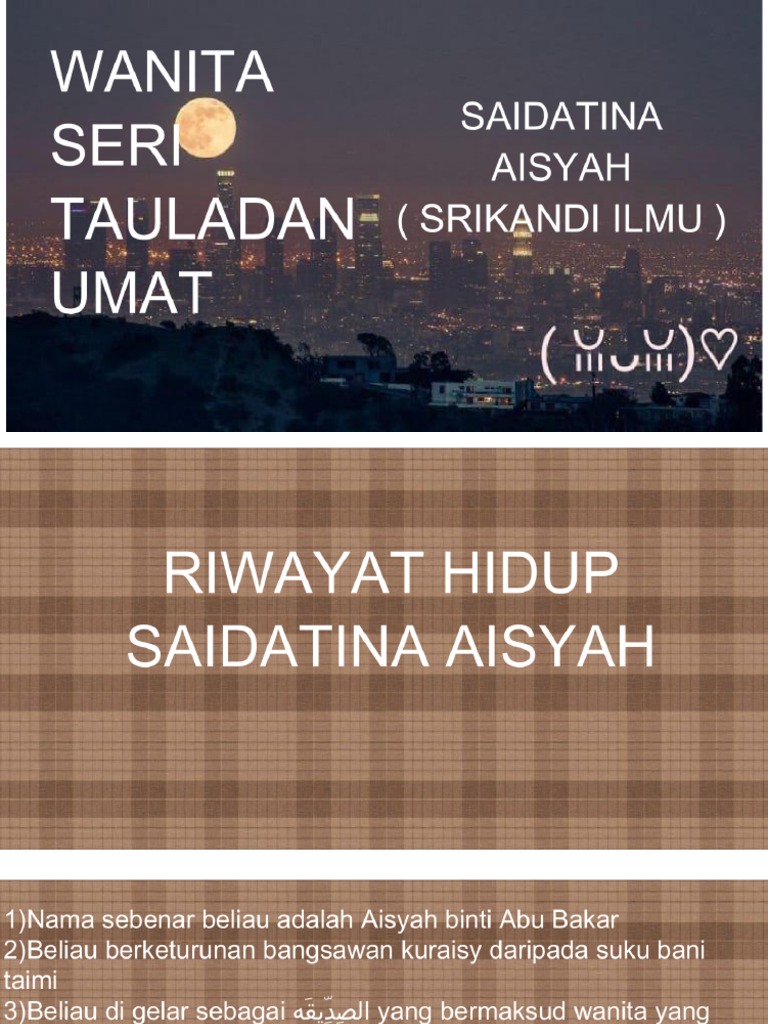 Saidatina Aisyah PDF | PDF