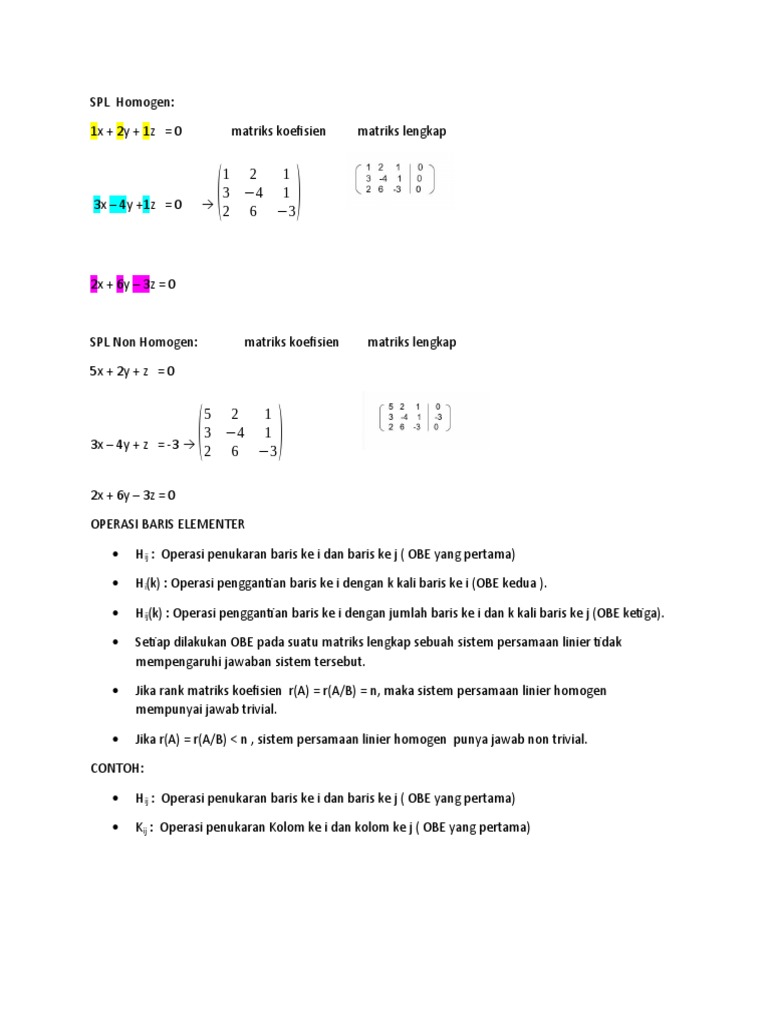 SPL Homogen Non Homogen Pert 9-Herla | PDF