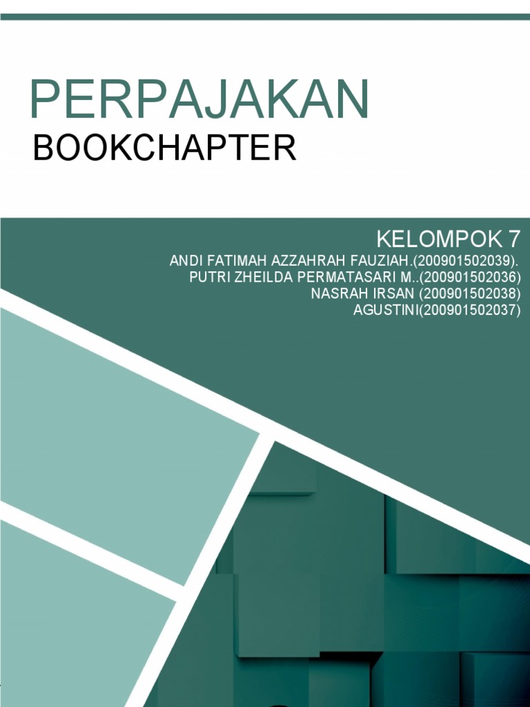 Bookchapter Perpajakan | PDF