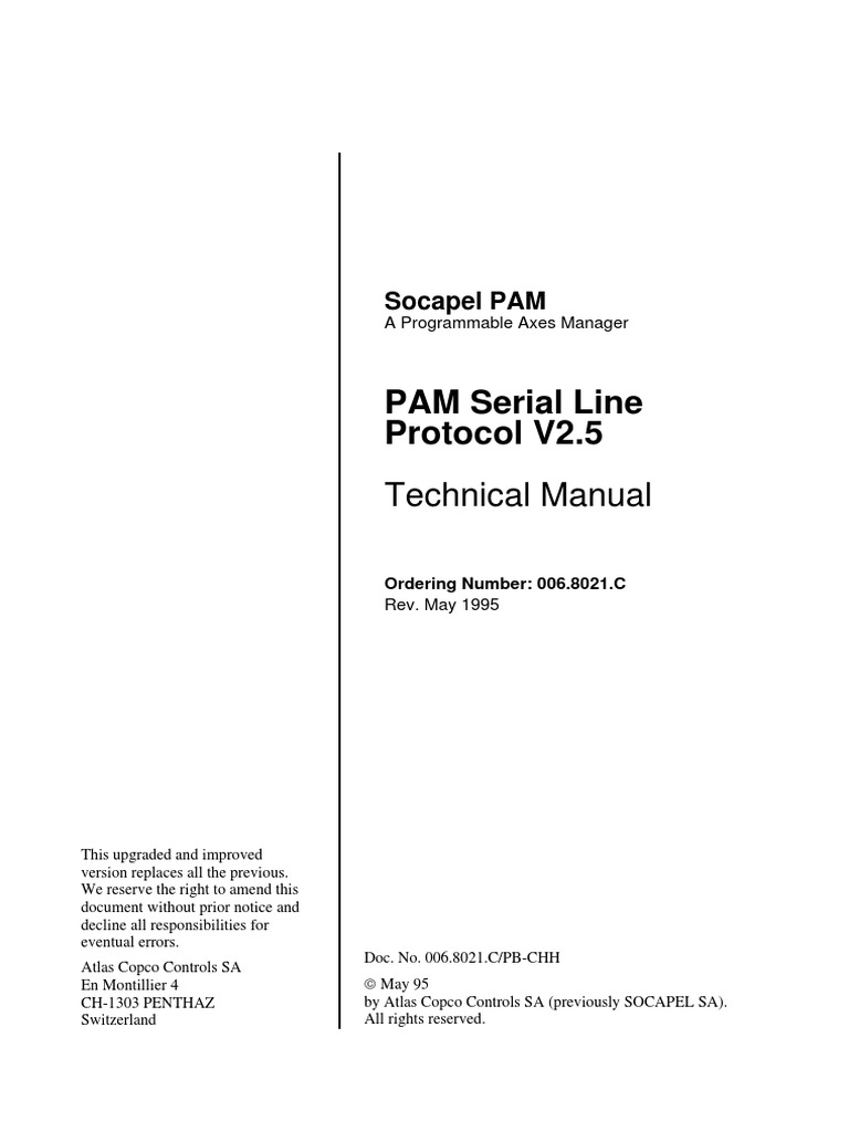 PAM Serial Line | PDF | Computer File | Variable (Computer Science)
