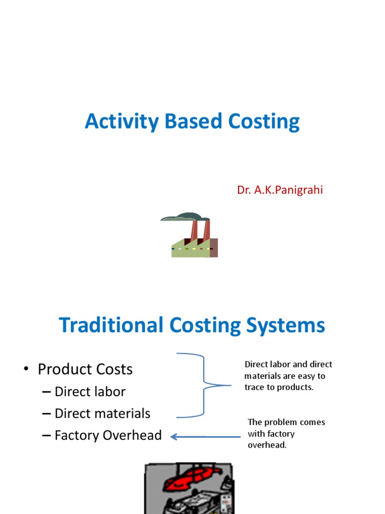 Activity Based Costing | PDF | Cost | Depreciation