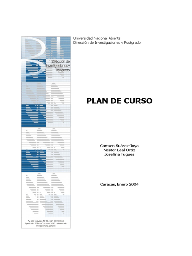 Plan de Curso Asesoría y Orientación PDF | PDF | Educación a distancia | Aprendizaje