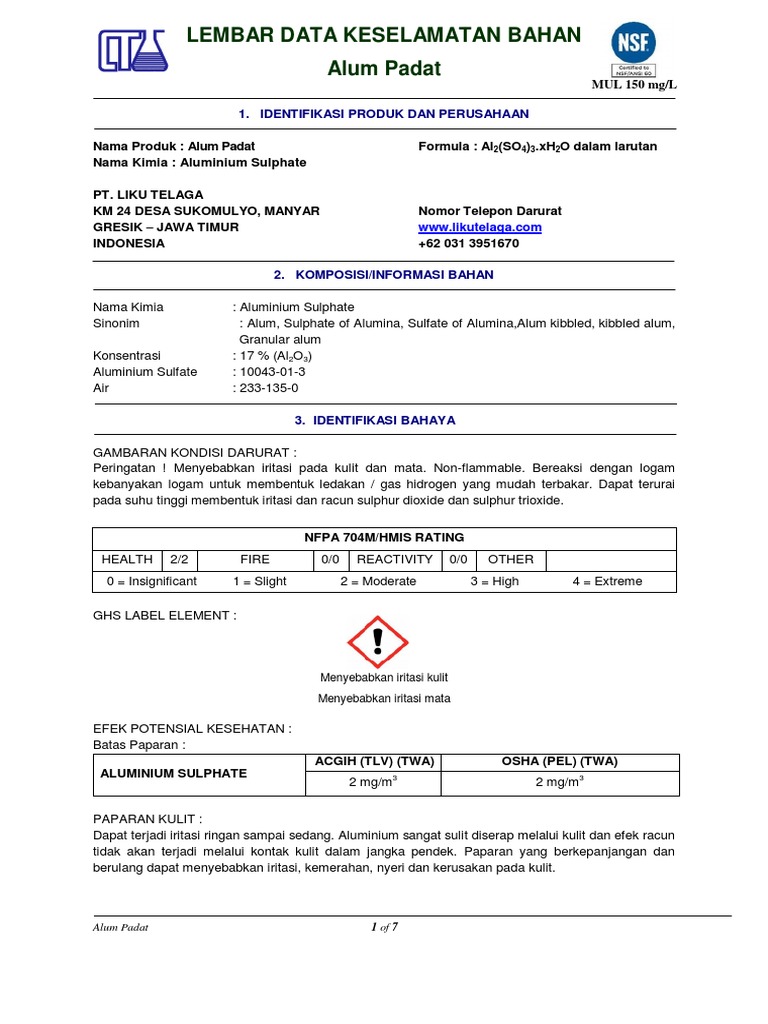 LDKB (Alum Padat) PDF | PDF