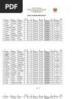 Barangay Official Record 2025 | PDF