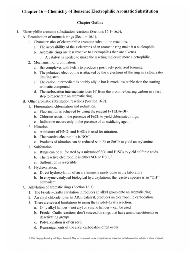 Organic Chemistry 9e-Ch16 | PDF
