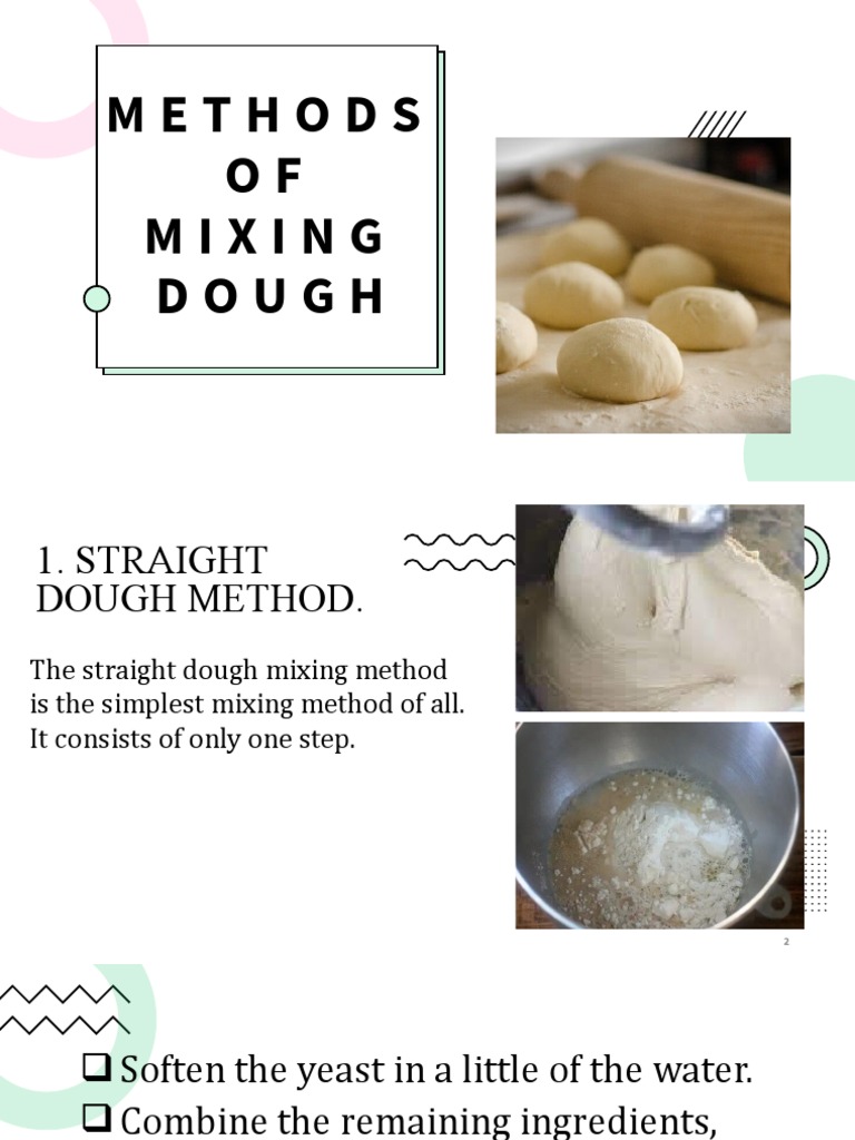 Methods of Mixing Dough | PDF