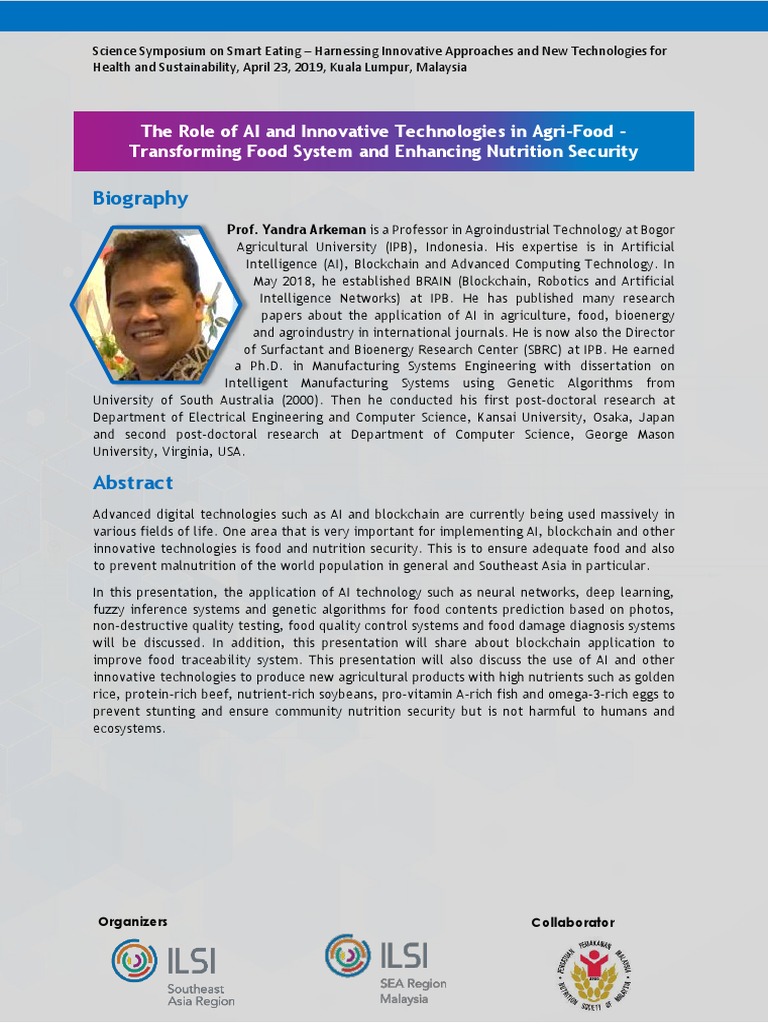 09 Prof. Yandra Arkemans Biography and Abstract | PDF | Artificial ...