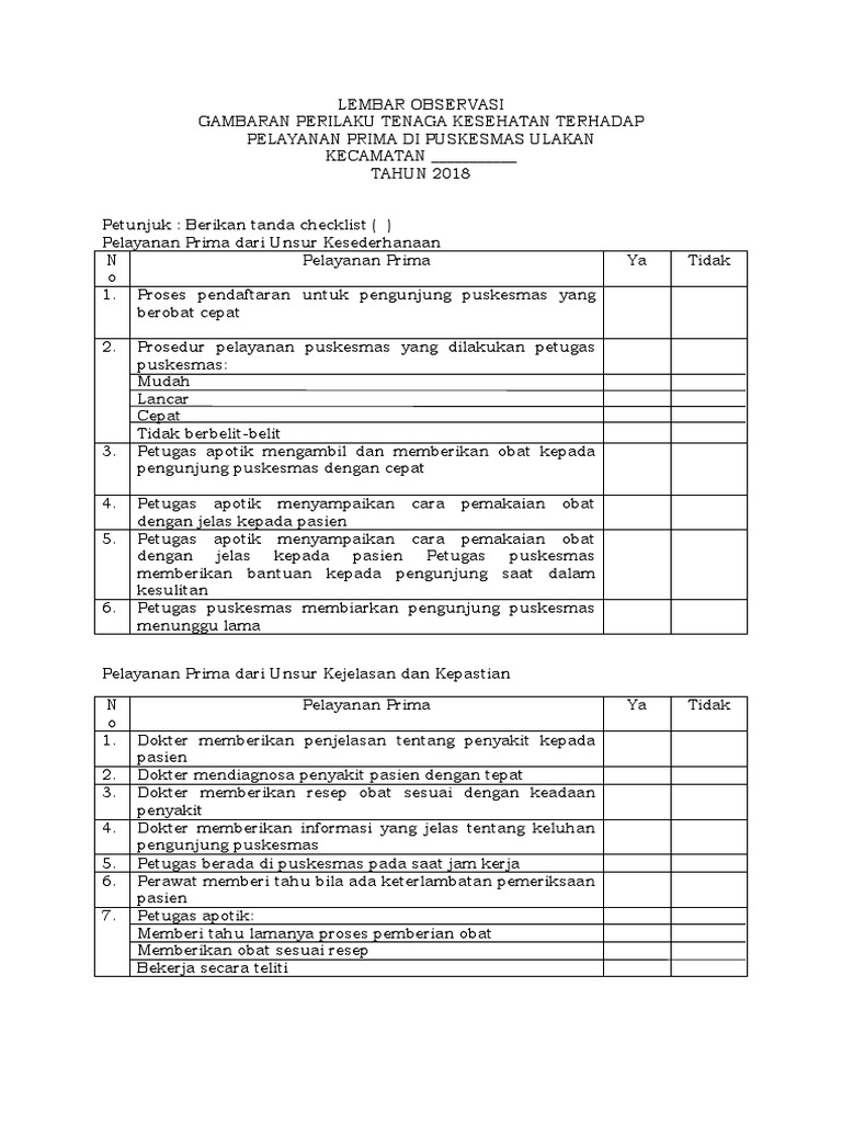 LEMBAR OBSERVASI Kaji Banding | PDF | Pengembangan Diri