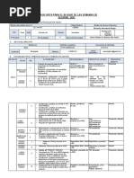 Hoja de Ruta Ii Bloque de Las Semanas de Gestion 2025 | PDF | Modificación de comportamiento ...
