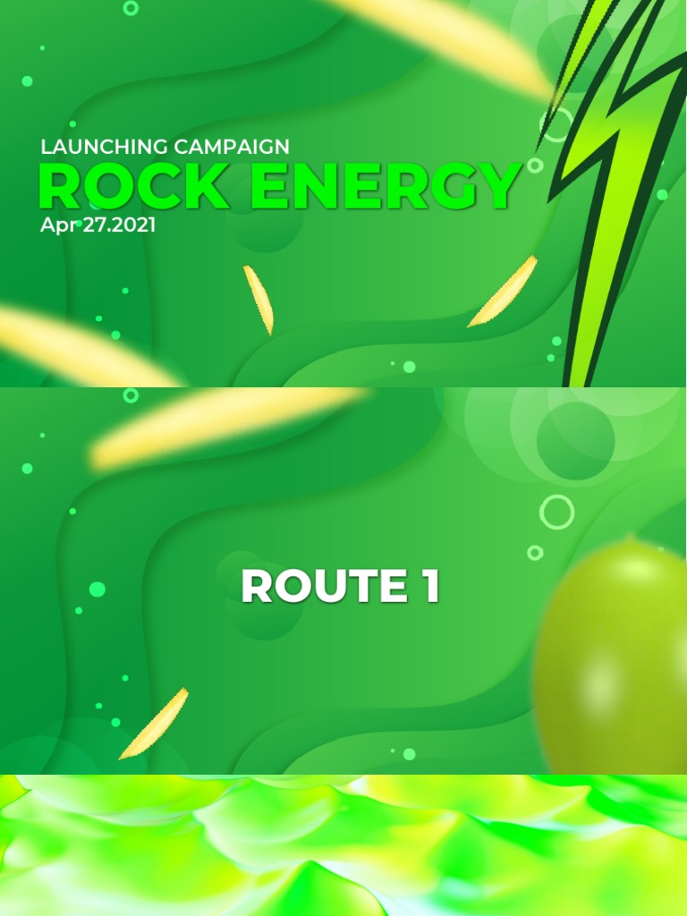 Rock Energy: Launching Campaign | PDF