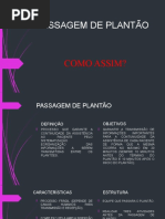 Modelo de Passagem de Plantão | PDF