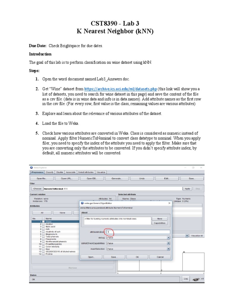 Lab3 KNN | PDF | Applied Mathematics | Data
