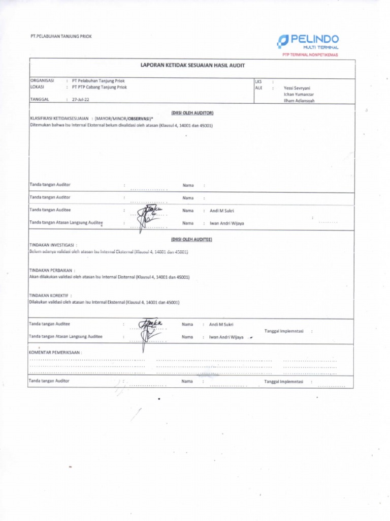 LKHA Audit Internal PDF | PDF