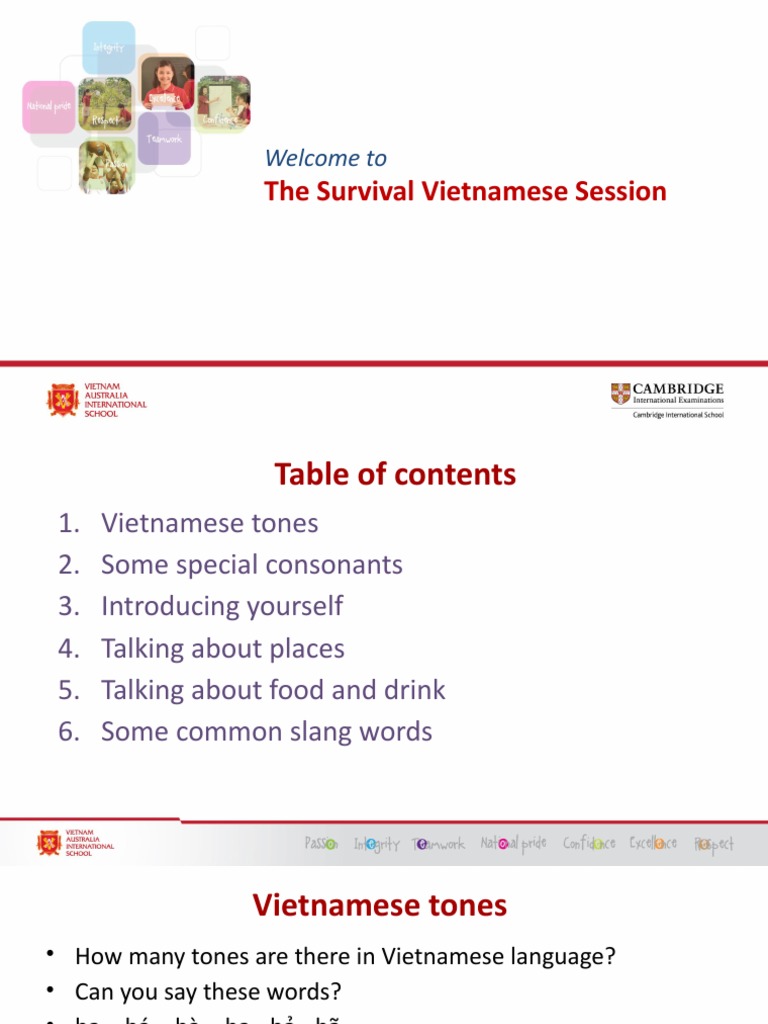 Survival Vietnamese Session | PDF